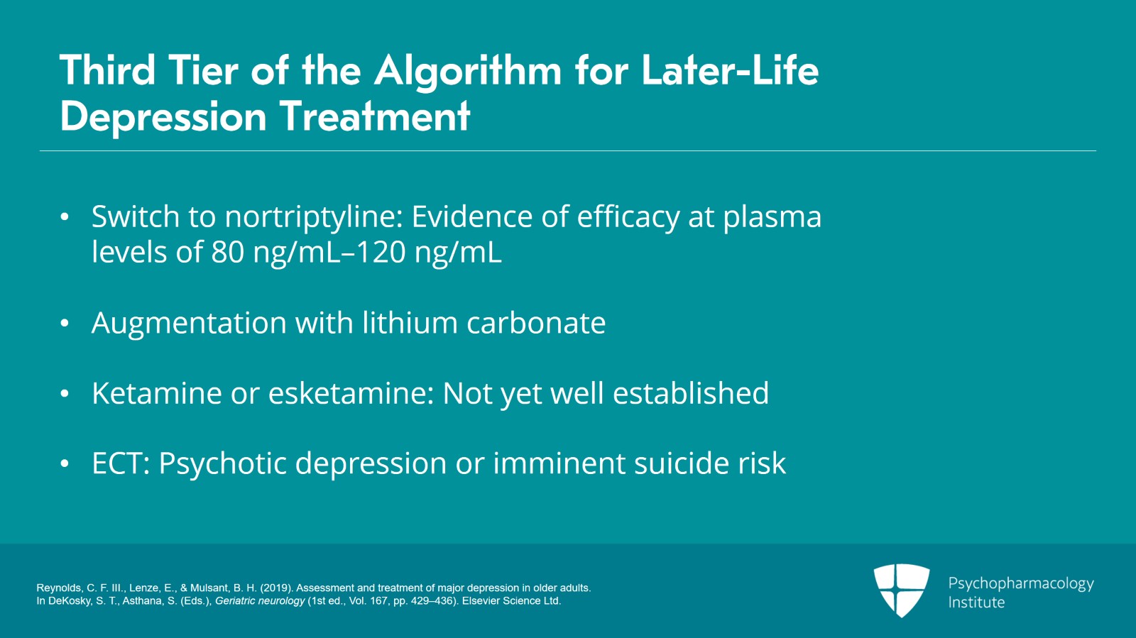 Psychopharmacology Institute